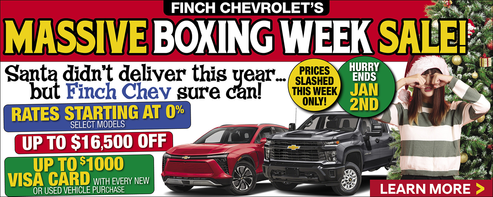 Chevrolet, Buick, GMC, Cadillac, GM Dealer London | Finch Chevrolet ...