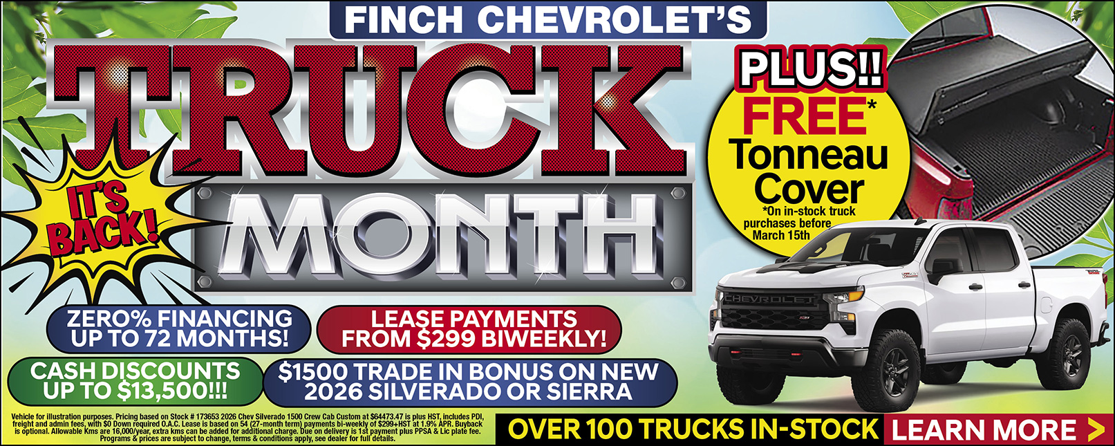 Chevrolet, Buick, GMC, Cadillac, GM Dealer London | Finch Chevrolet ...